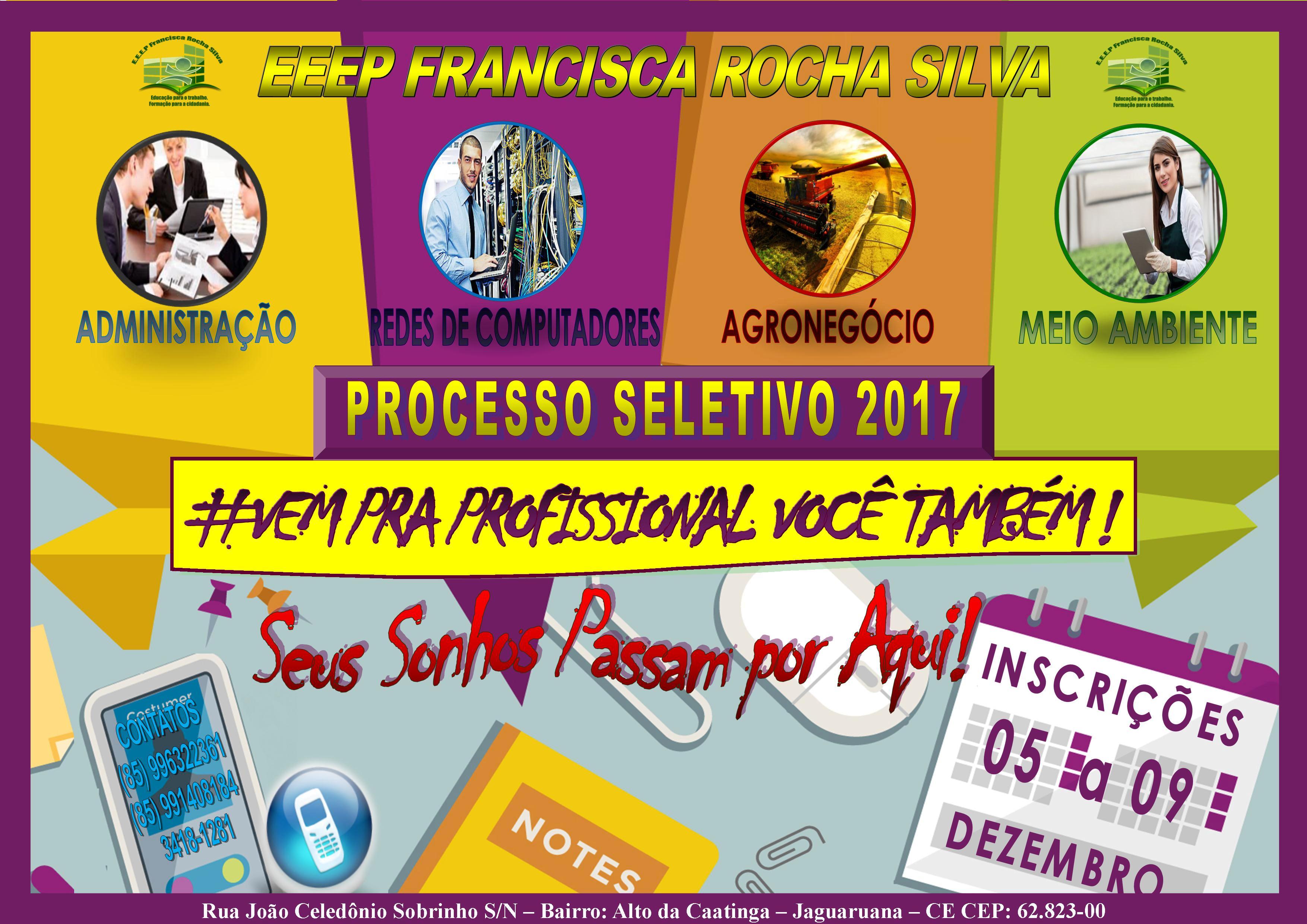 Processo Seletivo de matrículas 2017 para EEEPs – CREDE 10 ...